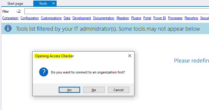 Restricting tools in XRMtoolbox Library · Issue #1145 · MscrmTools/XrmToolBox · GitHub