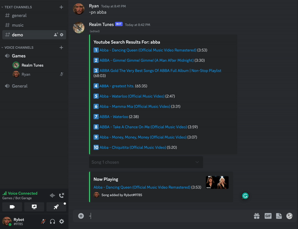 GitHub - Ryanmaxin/Realm-Tunes-2.0: A Discord music bot built with the Discord.py API, providing ...