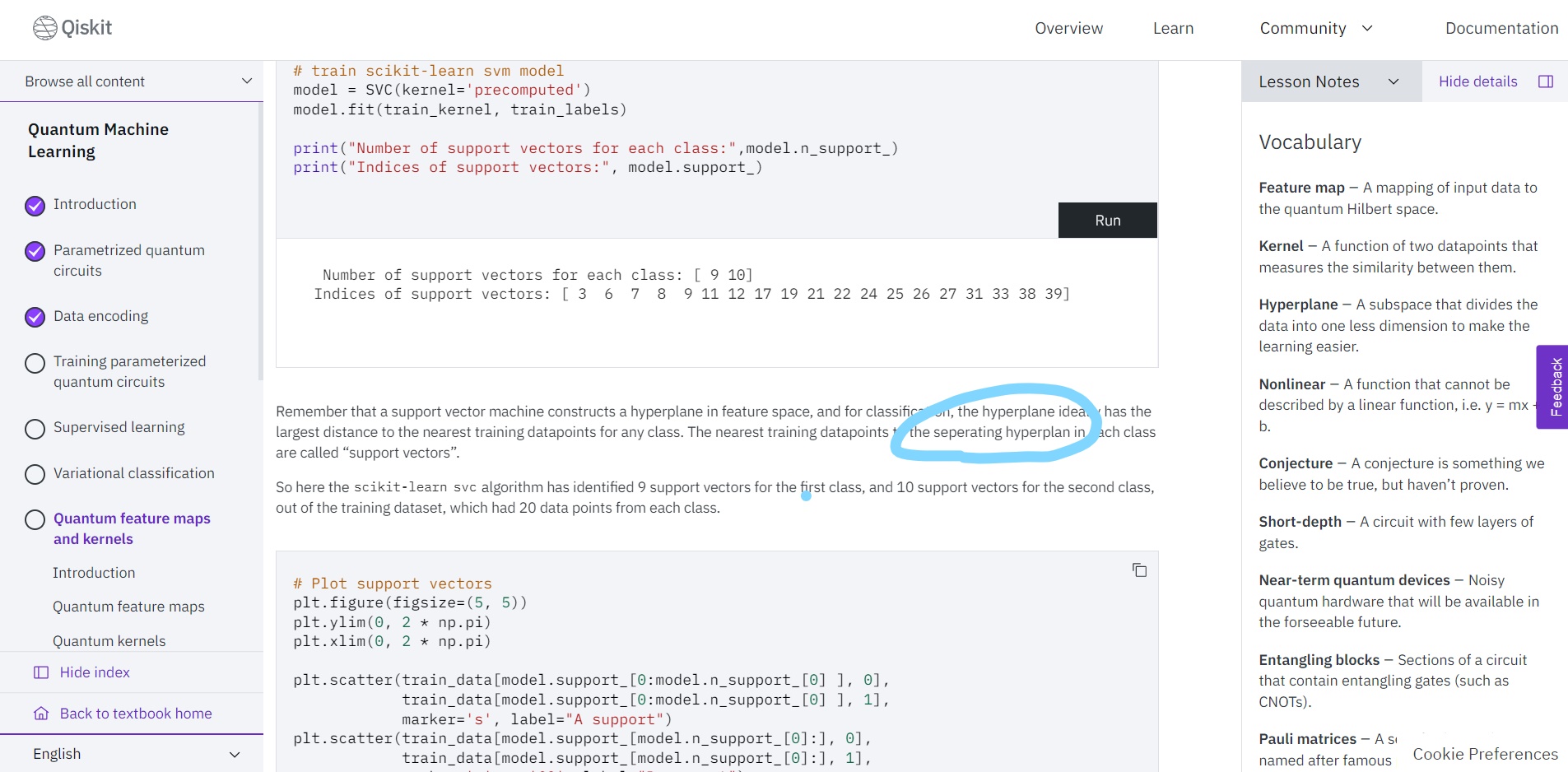 Minor typos in qml course module · Issue #698 · Qiskit/platypus · GitHub