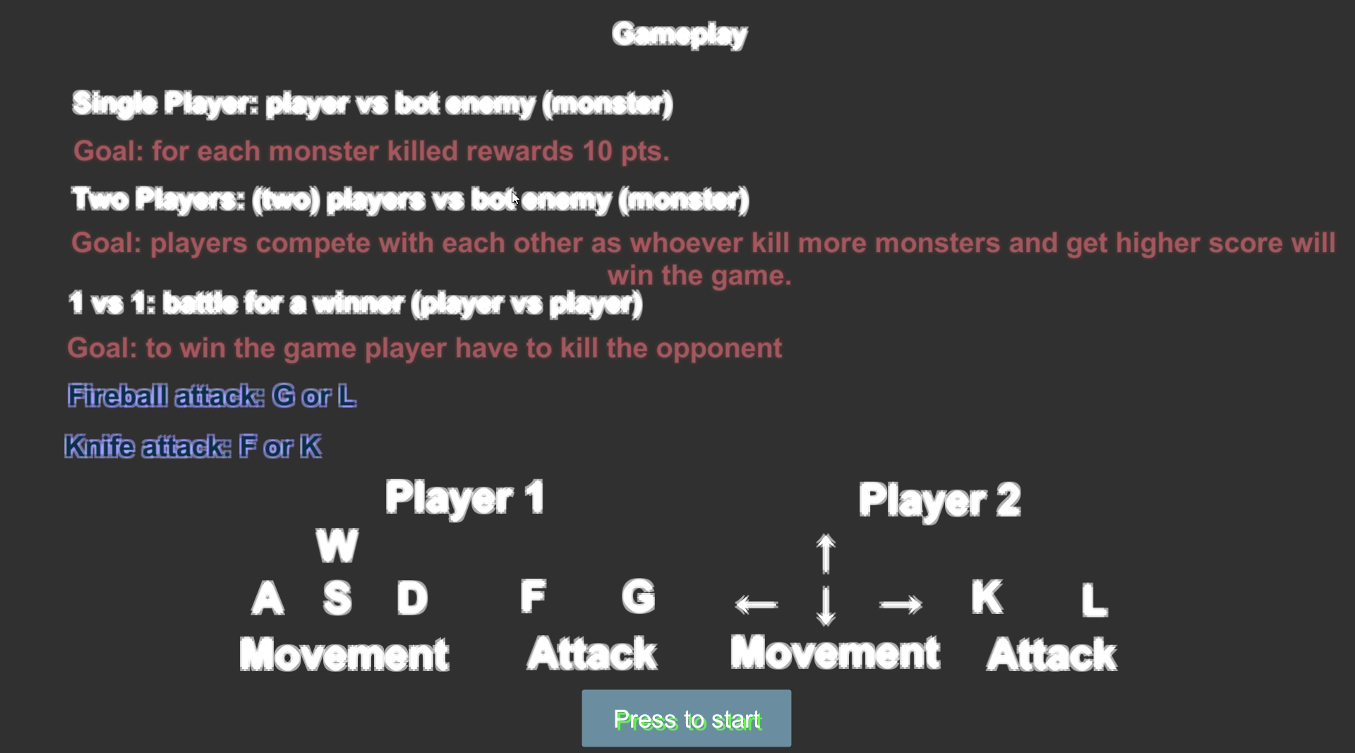 GitHub - SnaraC/The-Fighter-2D-Game