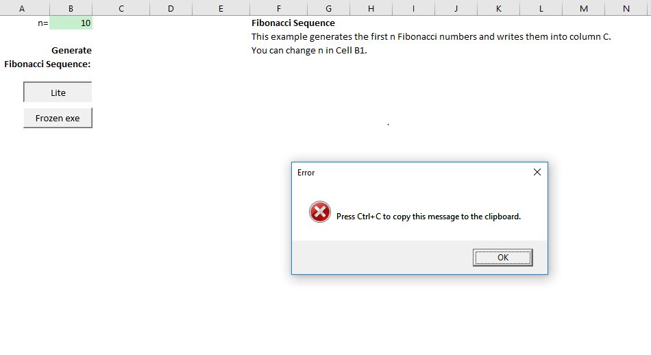 Blank error box when trying to use RunPython · Issue #783 · xlwings/xlwings · GitHub