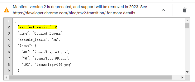 Chrome and Edge extions repoted errors as the extentions doesn't work ...