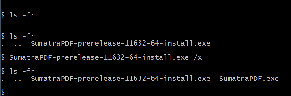 Installer (SumatraPDF-dll.exe) not copy libmupdf.dll, PdfFilter.dll ...
