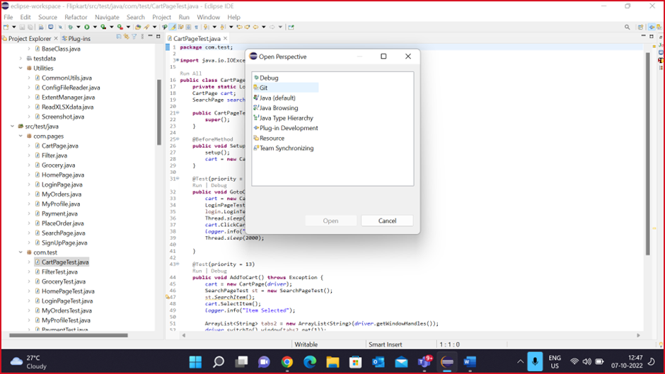 GitHub - Ritiksnkr/FlipkartSeleniumFramework