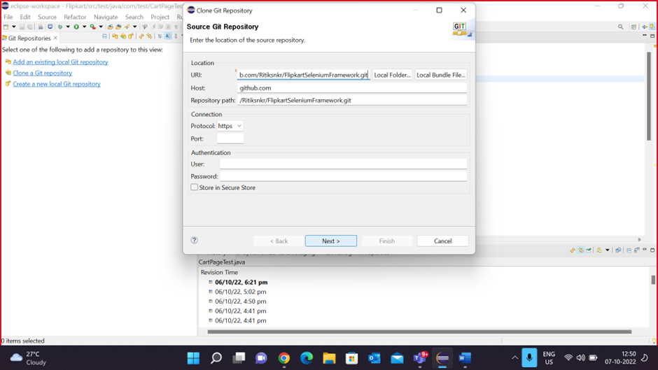 GitHub - Ritiksnkr/FlipkartSeleniumFramework