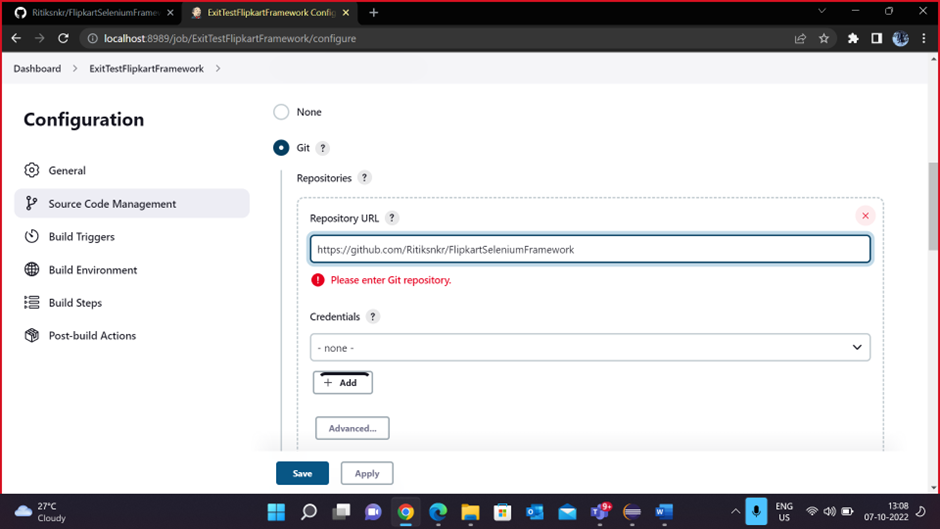 GitHub - Ritiksnkr/FlipkartSeleniumFramework