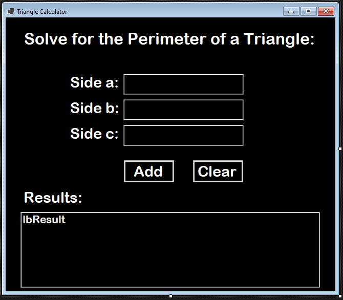 GitHub - KaleidSkylark/PerimeterTriangle: 04 Event-Driven Programming ...