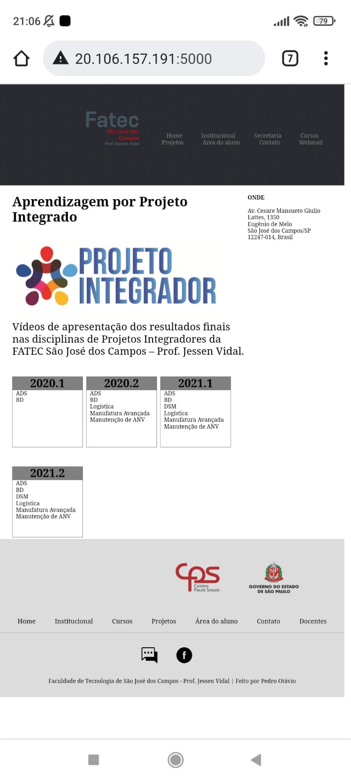 GitHub - Api2sem2021/Equipe-1