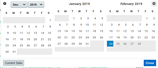 Multiple date selection in Calendar navigation · Issue #4577 ...