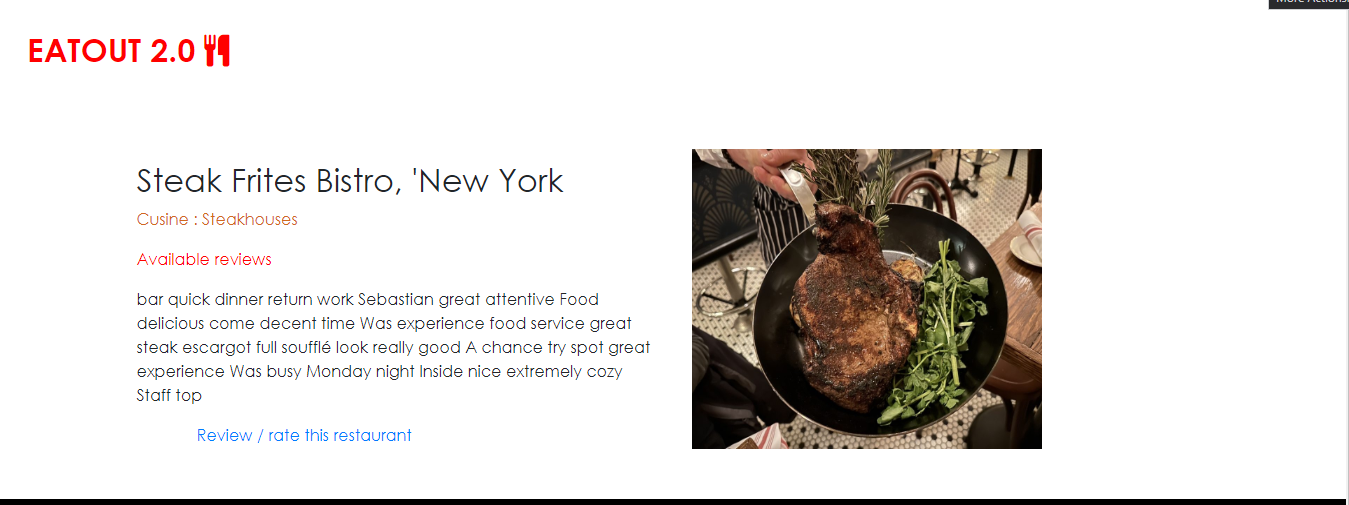 GitHub - KarenAmanya/restaurant-recommender-system: A web application I created for the ...