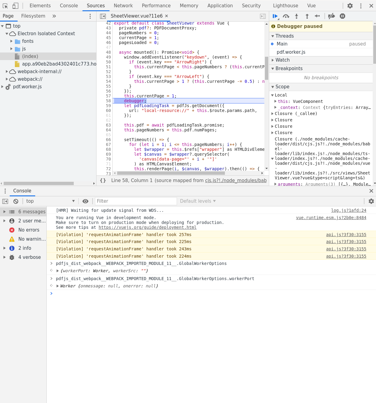 Performance issue when not using the "web" app · Issue #13827 · mozilla/pdf.js · GitHub