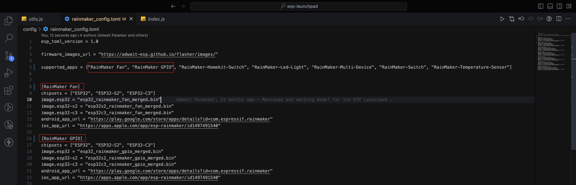 New TOML field: user-visible application name · Issue #42 · espressif/esp-launchpad · GitHub