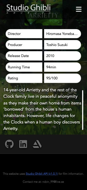 GitHub - RobinXia99/Ghibli-Films