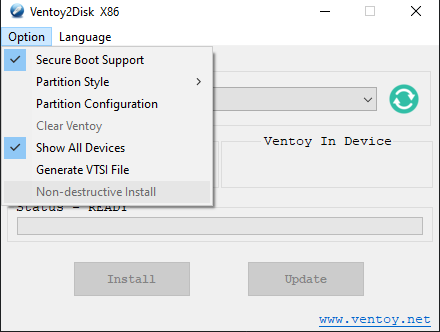 [issue]: Ventoy doesn't see any drives · Issue #1795 · ventoy/Ventoy · GitHub