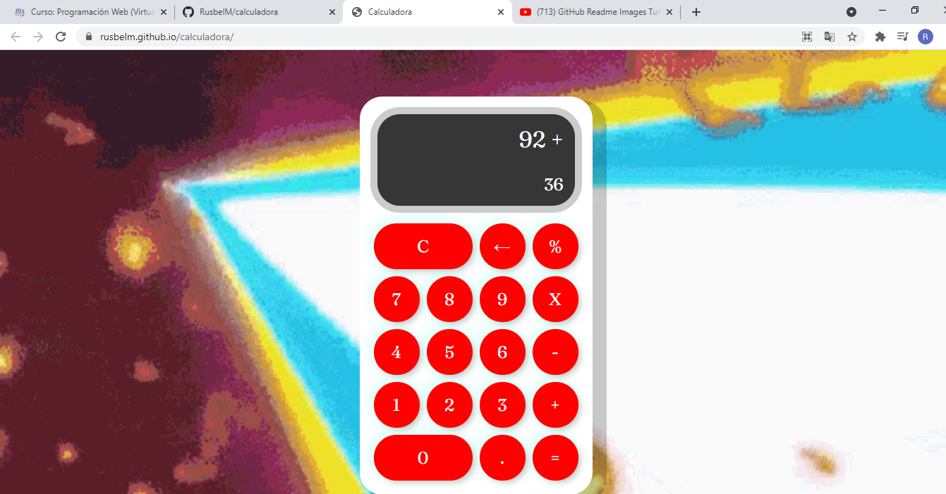 GitHub - RusbelM/calculadora