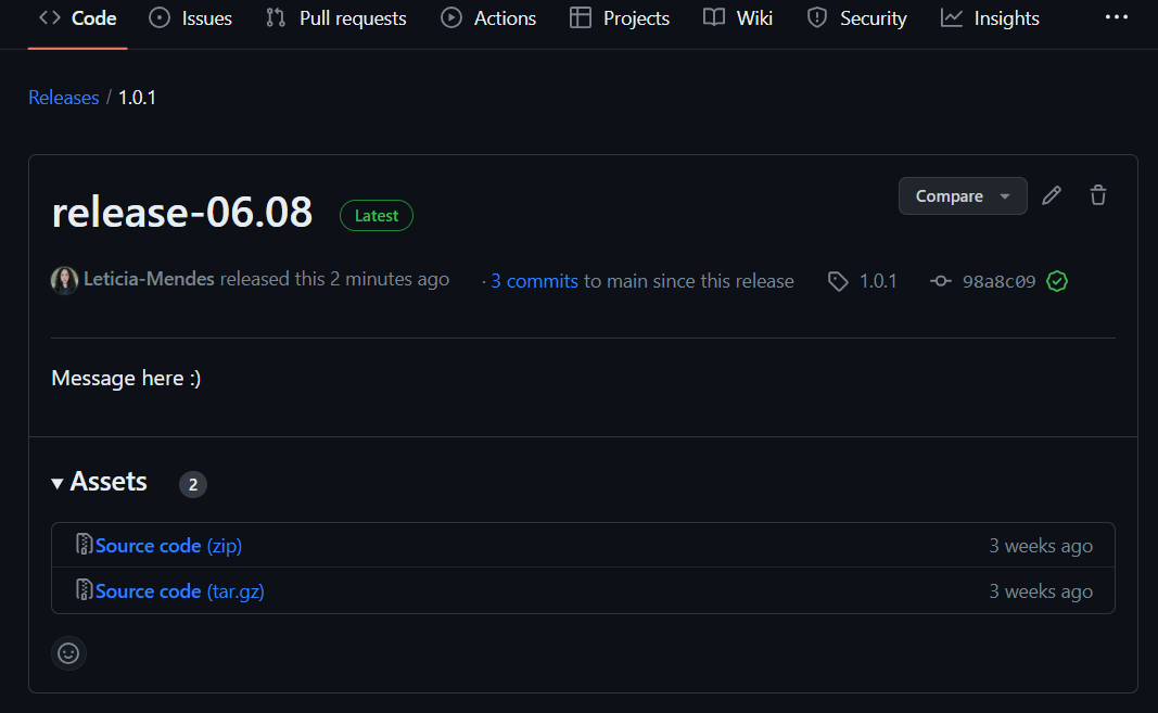 GitHub - Leticia-Mendes/github-actions-release-creation-pipeline