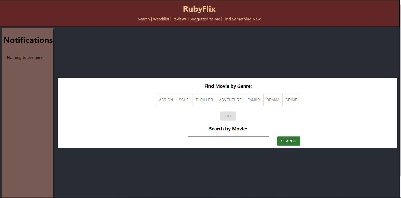 GitHub - michael-neis/rubyflix-frontend: phase 3 ruby project, react frontend repo
