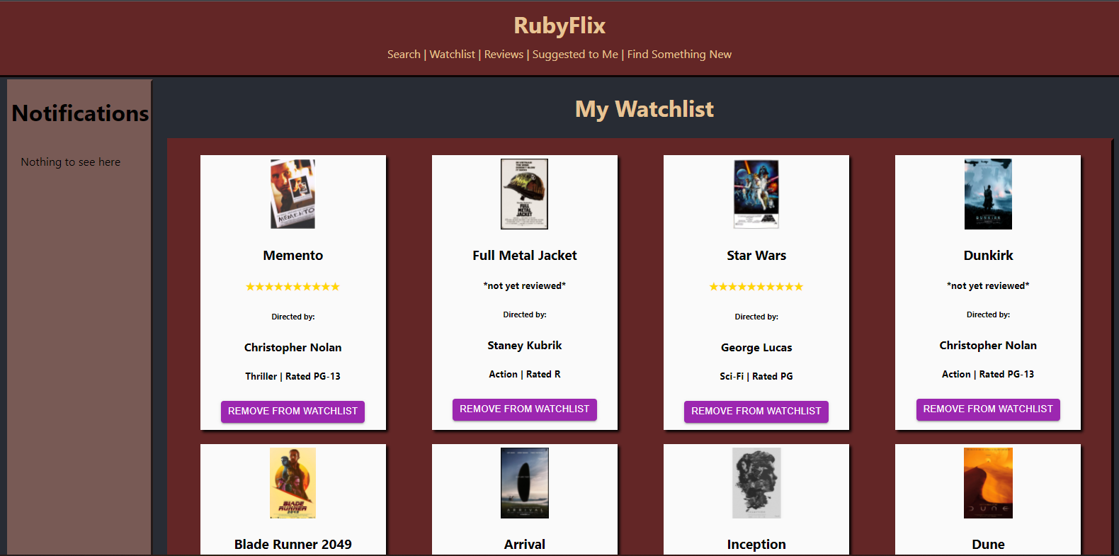 GitHub - michael-neis/rubyflix-frontend: phase 3 ruby project, react frontend repo