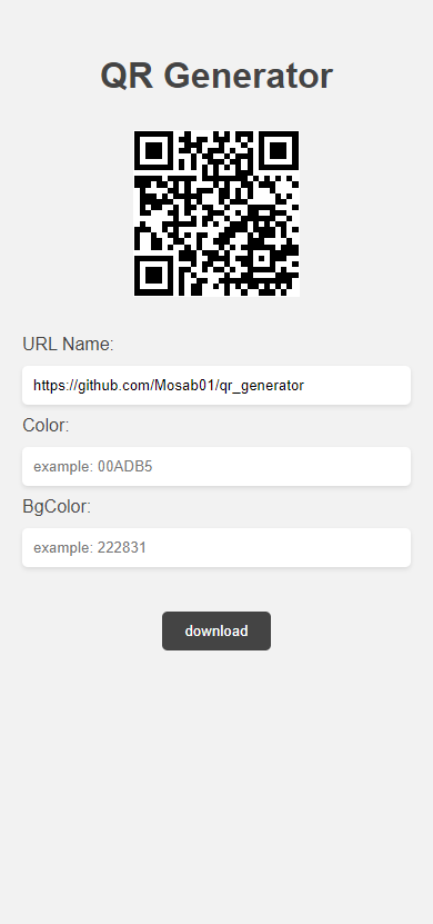 GitHub - Mosab01/QR-Generator