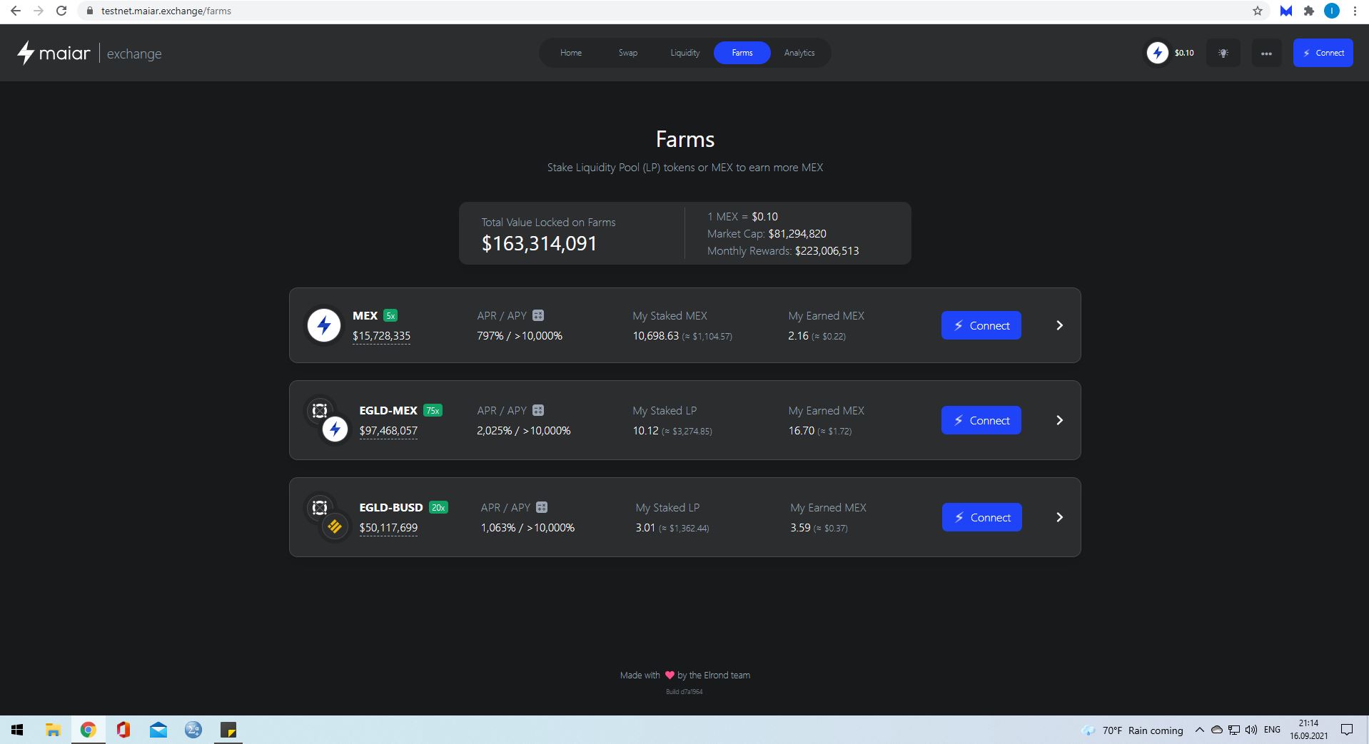 erd1vwgu0d9x9g3l5pa9y3g2g5r2fa4fzec5rx7kc8qrxyfs9welagnquq9f90 · Issue #293 · multiversx/mx ...