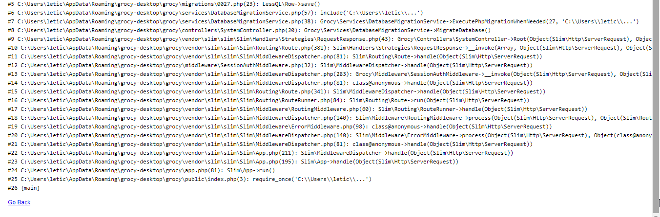 Application error on desktop install · Issue #11 · grocy/grocy-desktop · GitHub
