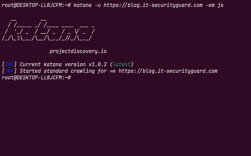 Extension Match Em Has No Effect · Issue 480 · Projectdiscovery Katana · Github