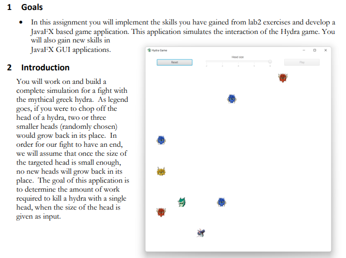 GitHub - LukeTaskiran/HydraVideoGame-JavaFx