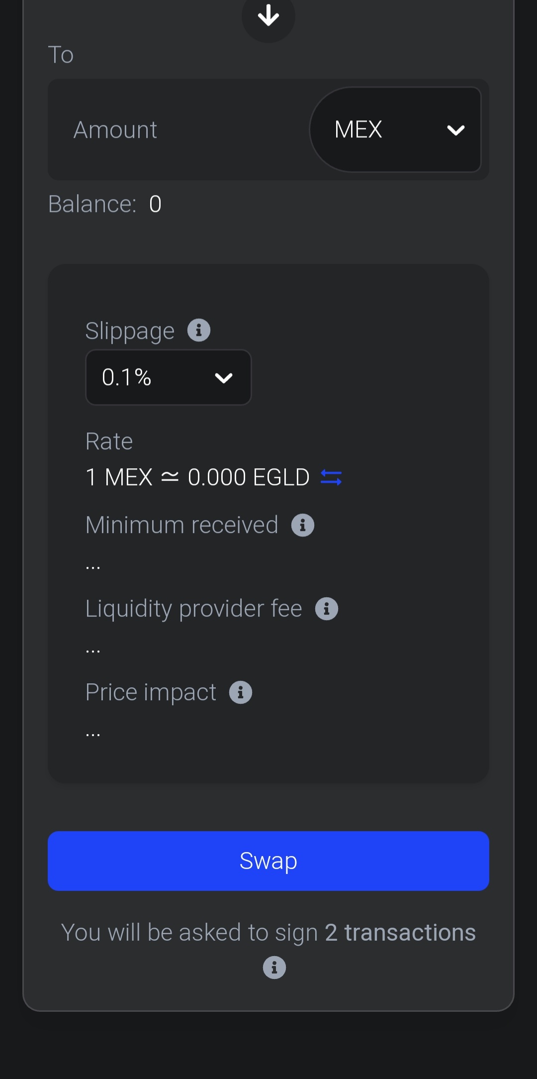 erd1w0sas05qh86v0ml7p6e3yskmz7wme3s86qmj38ges5t8ttsd62zsm7neqq · Issue #503 · multiversx/mx ...