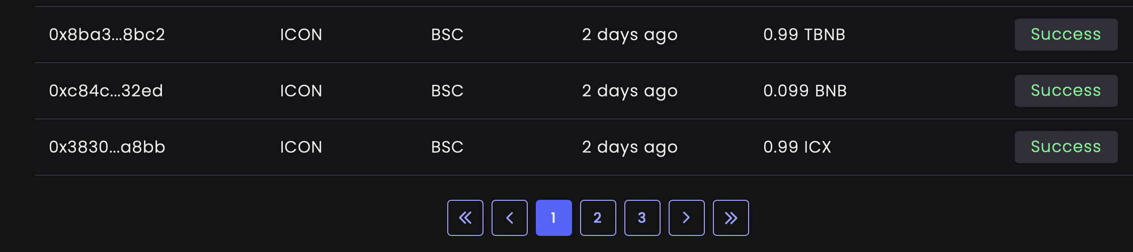 Can't go to first page of transactions history · Issue #661 · icon-project/Nexus · GitHub