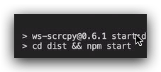 Get black screen and error device size? · Issue #63 · NetrisTV/ws-scrcpy · GitHub