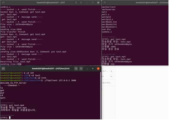 GitHub - daryeou/custom_anonymous_ftp: (대학과제) 커스텀 소켓을 이용한 모의 FTP 콘솔 응용 프로그램입니다.