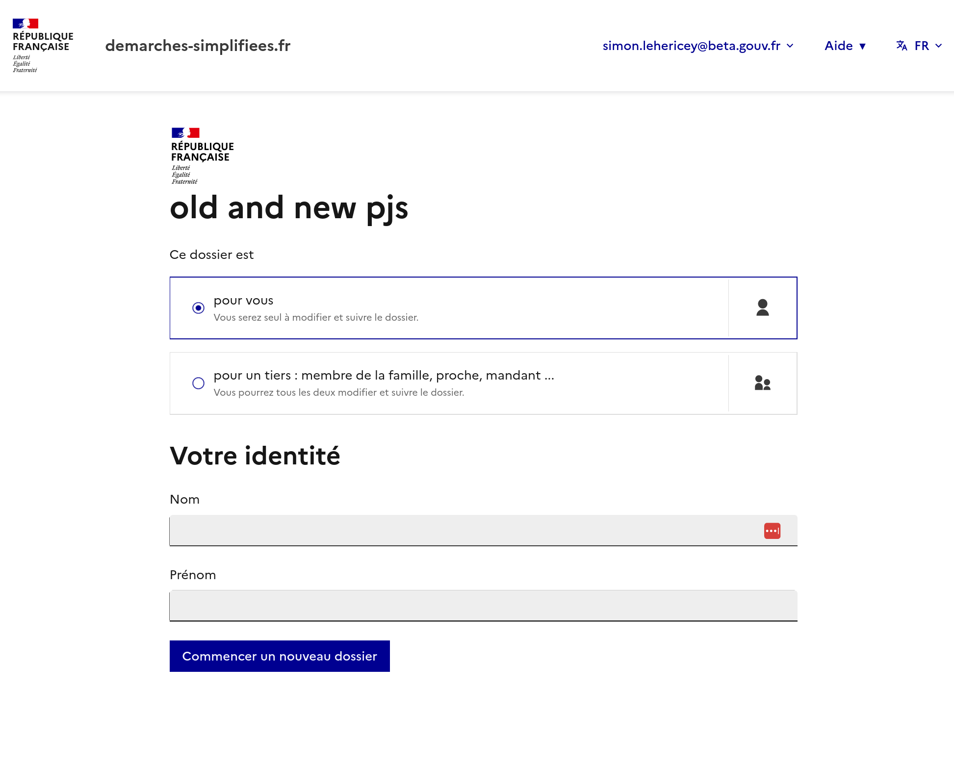 ETQ usager passant par un mandataire, je suis notifié des changements d'état de mon dossier par ...