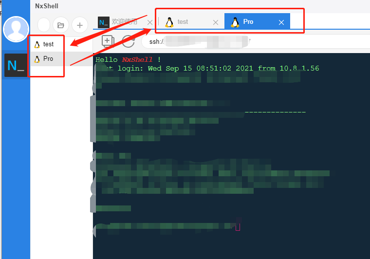 点击左侧会话页签会跟着变动,但是点击页签左侧会话就不会变了 · Issue #81 · nxshell/nxshell · GitHub