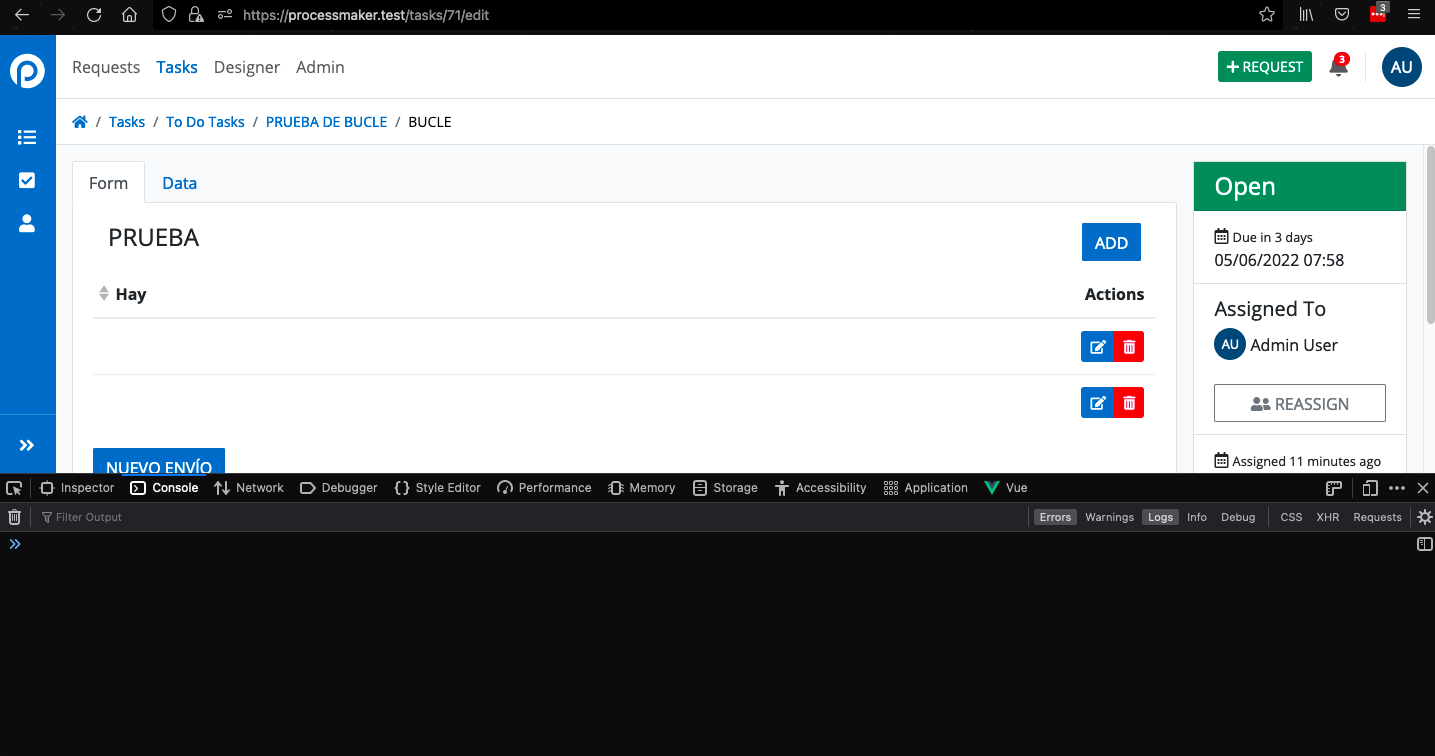 Bugfix/FOUR-6039: Console error "e.uploader.uploader is null" in Task - Screen with fileupload ...