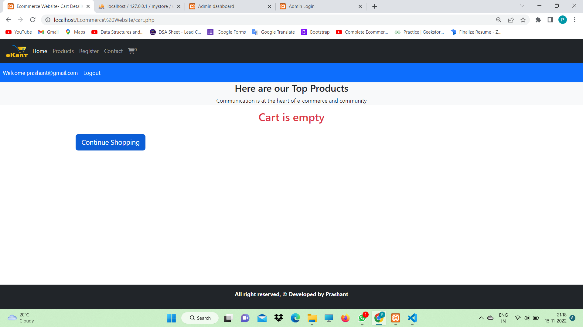GitHub - Prashant-Malviya/Ecommerce_Project: Ecommerce_Project