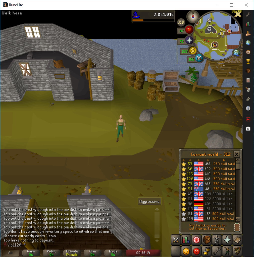 When sorting by activity, first show all worlds with an activity, and ...