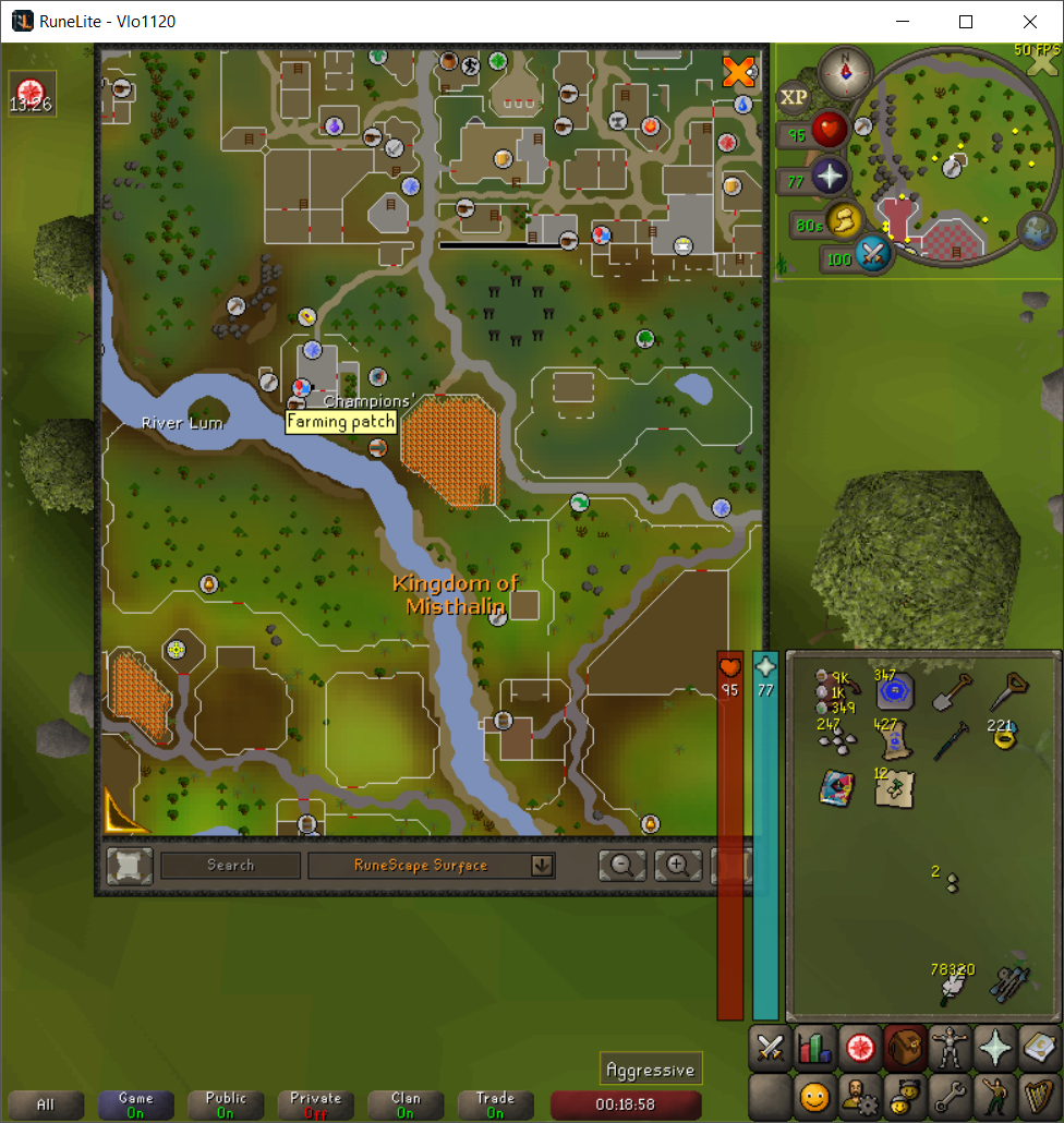 Differentiate farming patches on world map · Issue #7091 · runelite/runelite · GitHub