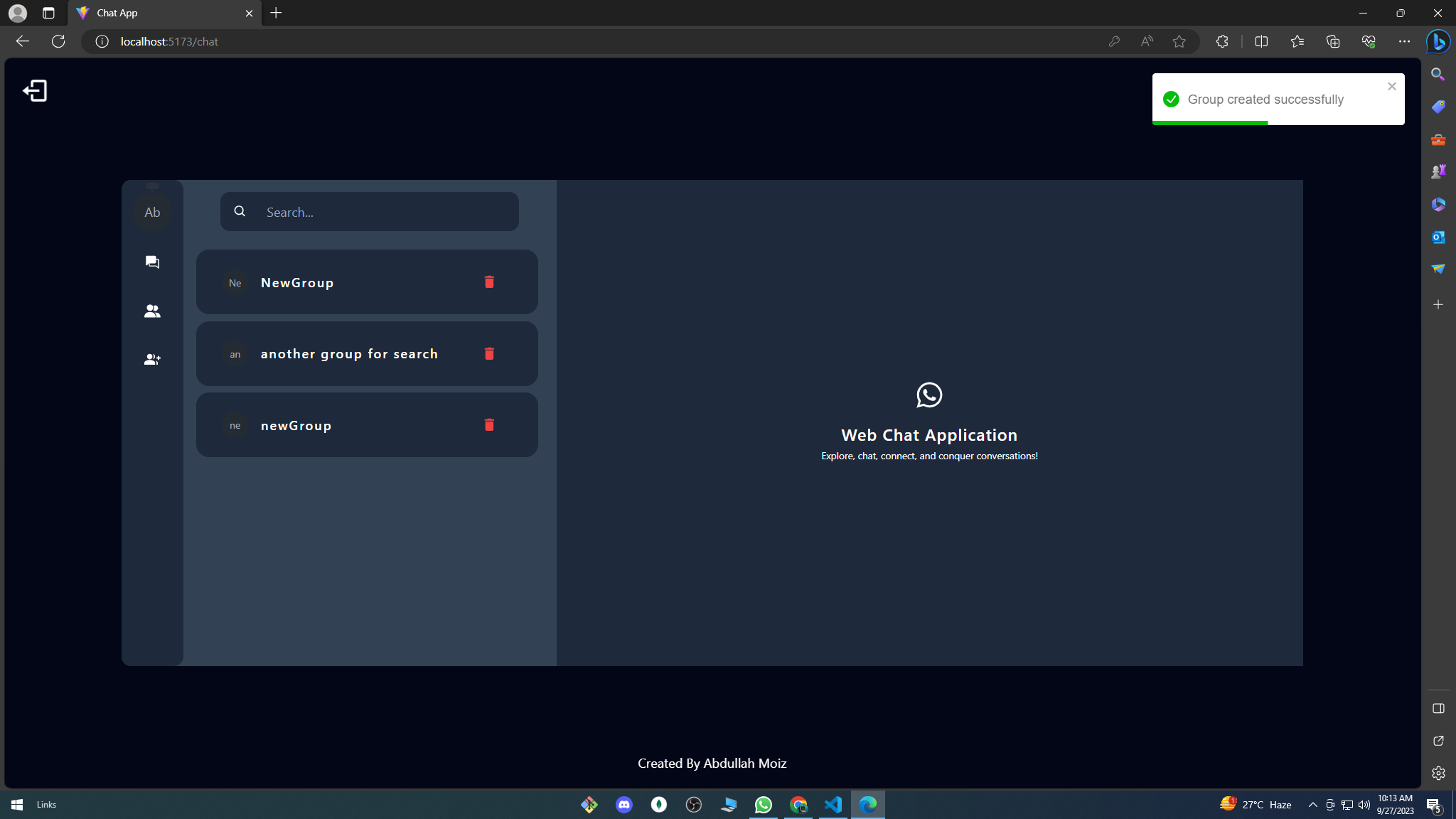 GitHub - Abdullah-moiz/mern-chat-app: A Chat Applicattion Help you communicate with each other ...