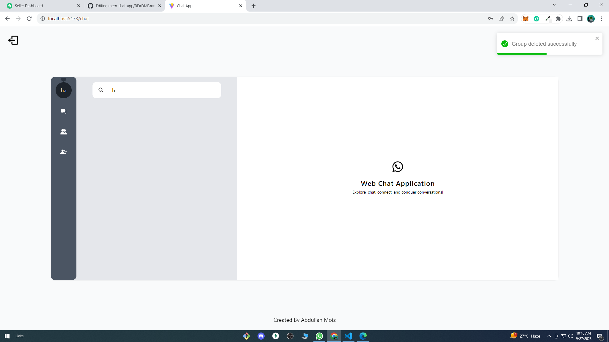 GitHub - Abdullah-moiz/mern-chat-app: A Chat Applicattion Help you communicate with each other ...