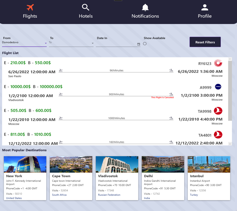 GitHub - Pixerell/Aviasales: A desktop app for buying aviatickets written in C# with SQL database.