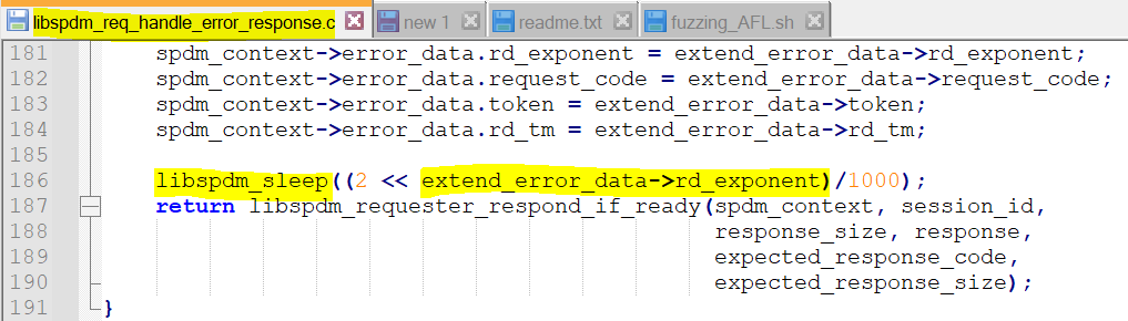 Sleeping too long is misjudged as hangover timeout when fuzzing · Issue #1058 · DMTF/libspdm ...