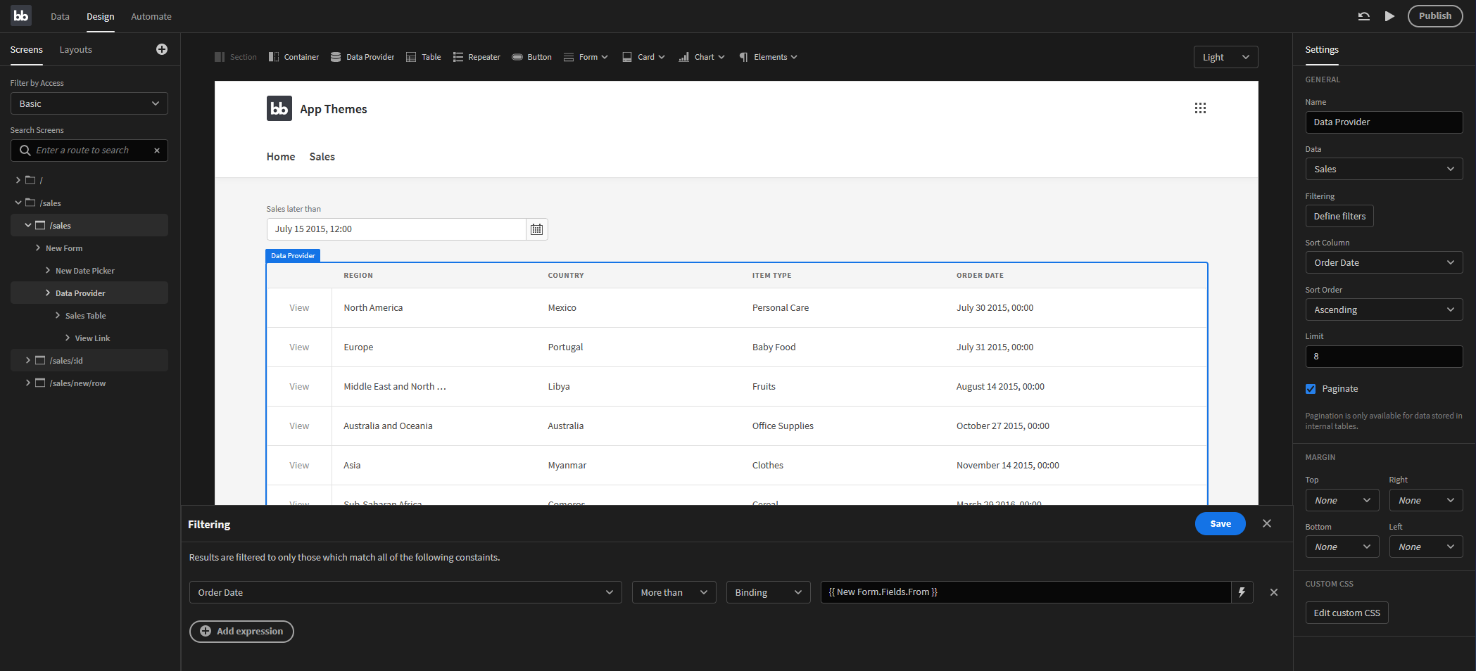 Filter - table · Budibase budibase · Discussion #1930 · GitHub