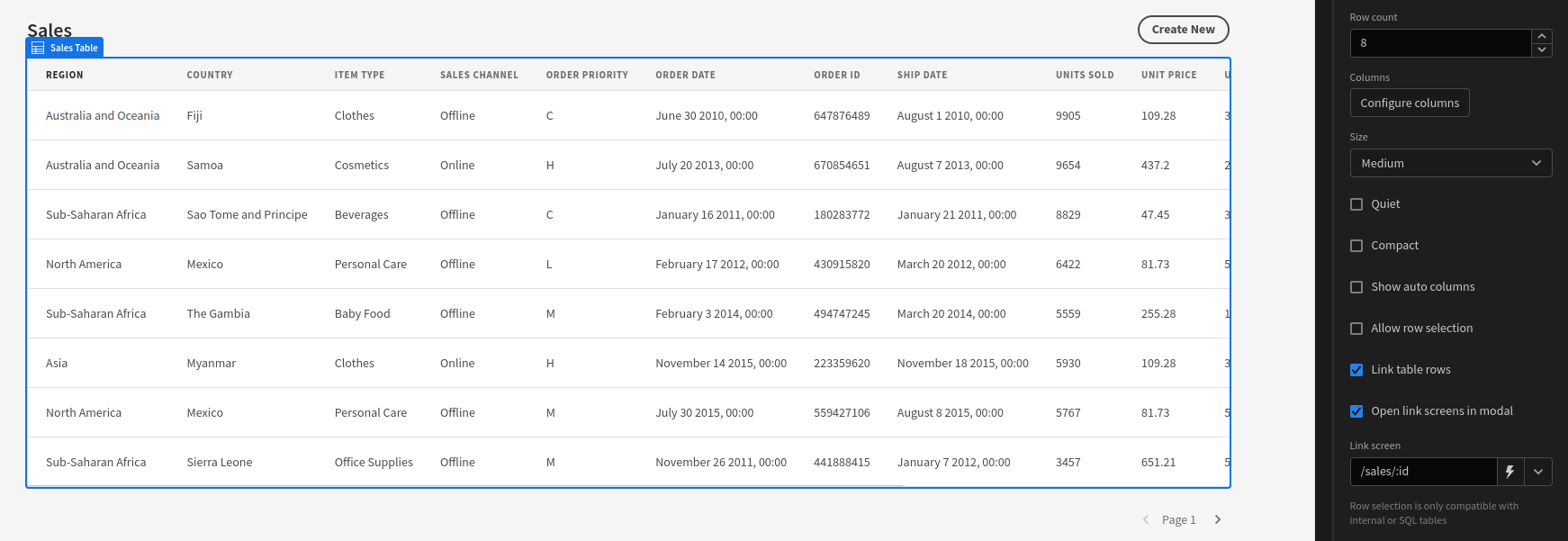 Link table rows do not go to the linked screen · Issue #6679 · Budibase ...