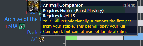 Sim "Pack Alpha" Azerite Trait with "Animal Companion" and "Dire Beast ...