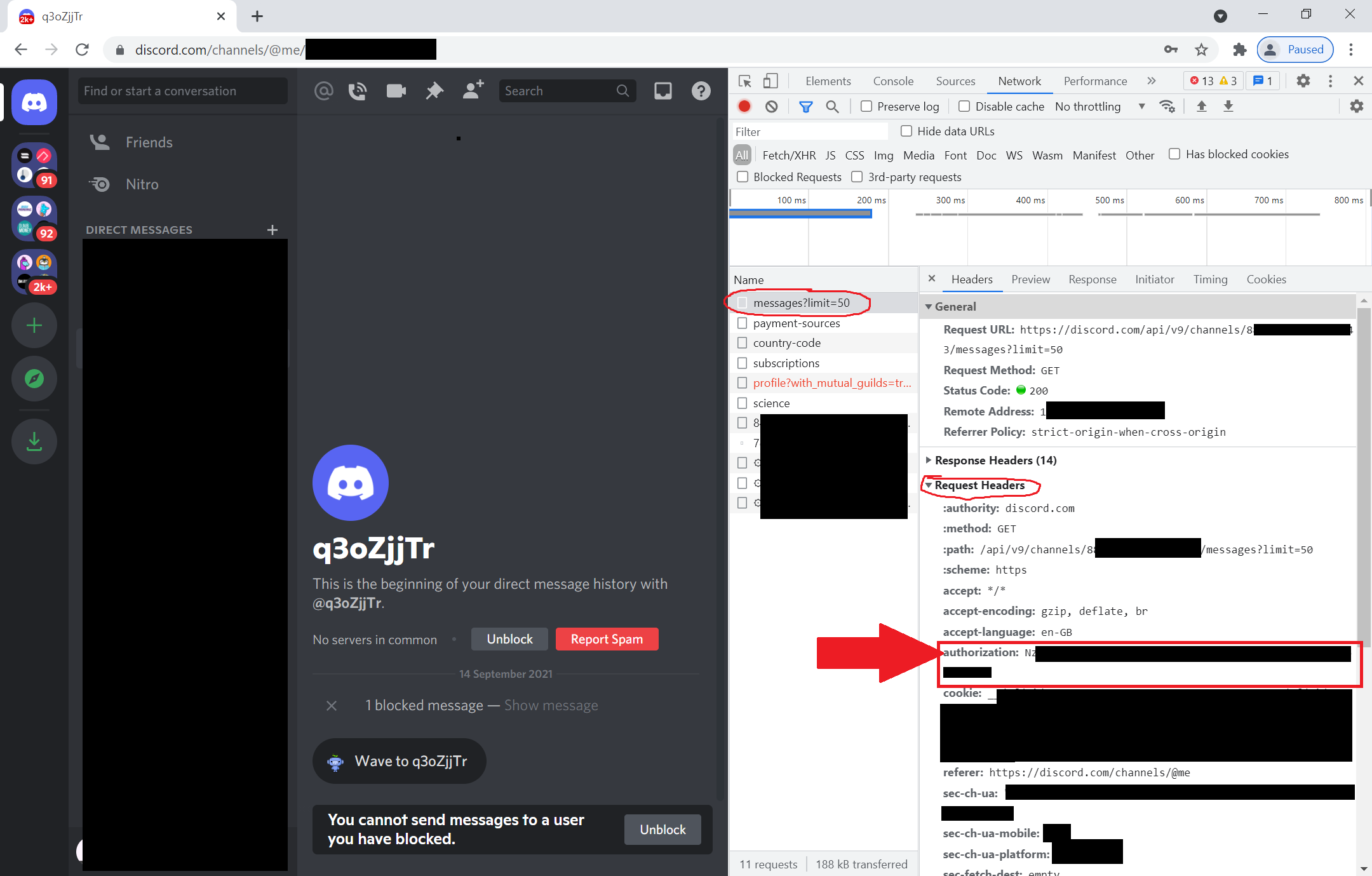 Discord Data Scraping