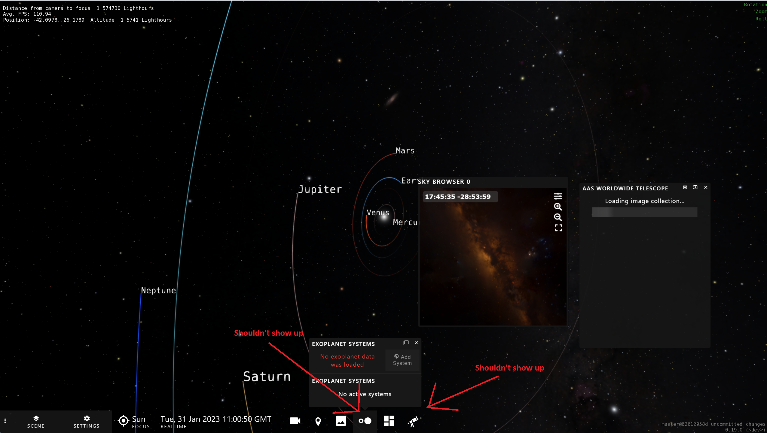 ExoPlanets and SkyBrowser GUI button still shows even if the assets are not loaded · Issue #2464 ...