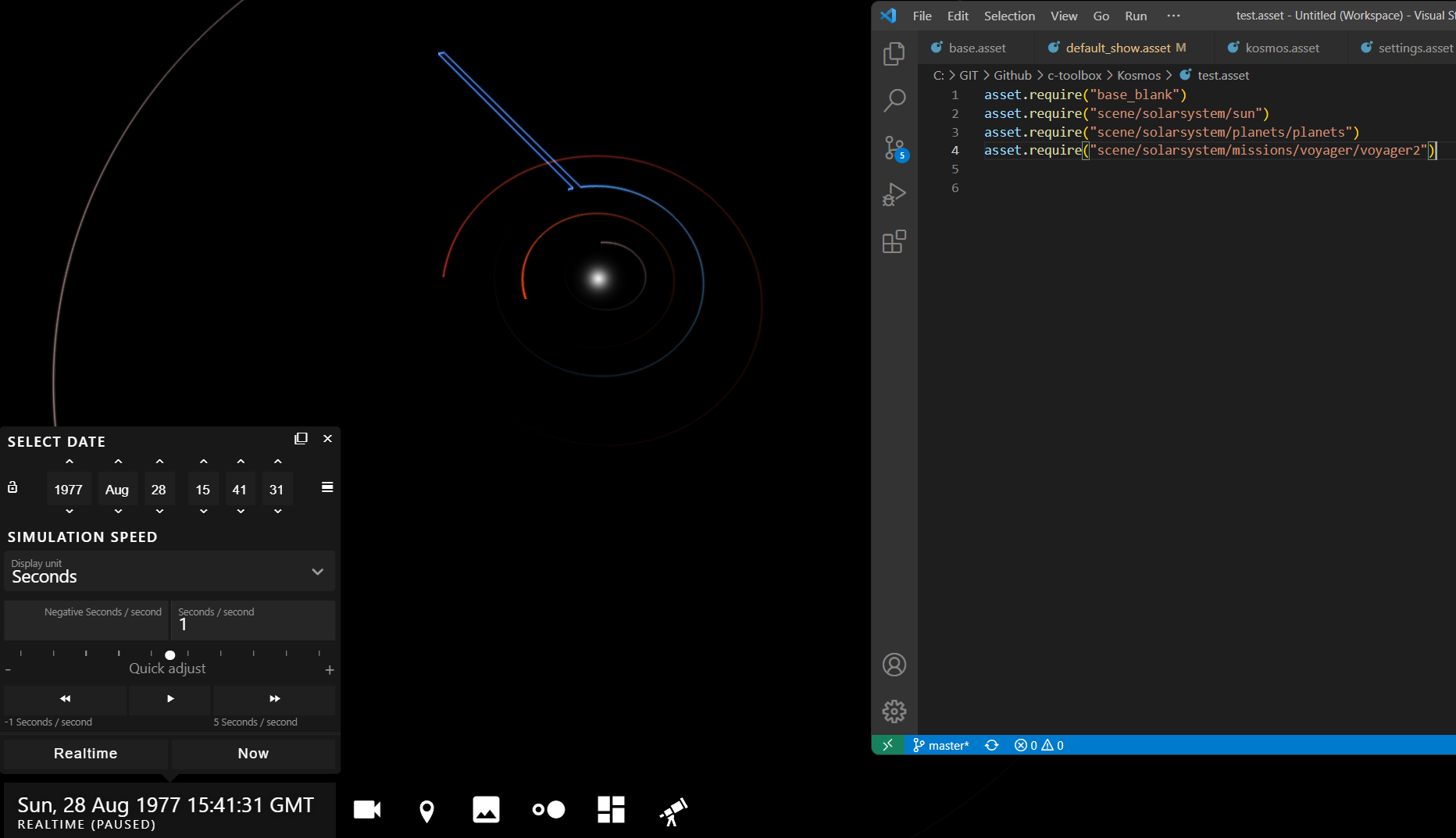 Earth Has Wrong Position Depending On Asset Require Order · Issue 2526 · Openspaceopenspace