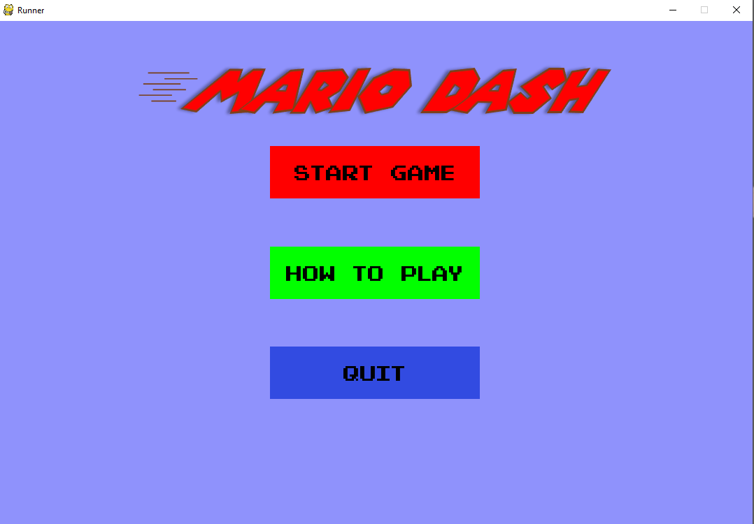 GitHub - ConallMoss/Mario-Game: Infinite Runner Style Mario game ...