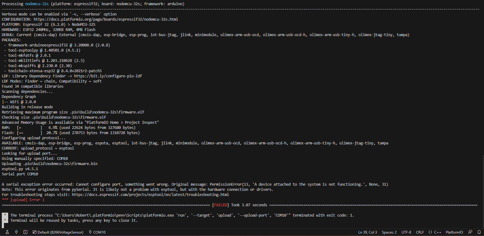 Windows 11 problem with connecting to ESP32 (ESPTOOL-374) · Issue #706 · espressif/esptool · GitHub