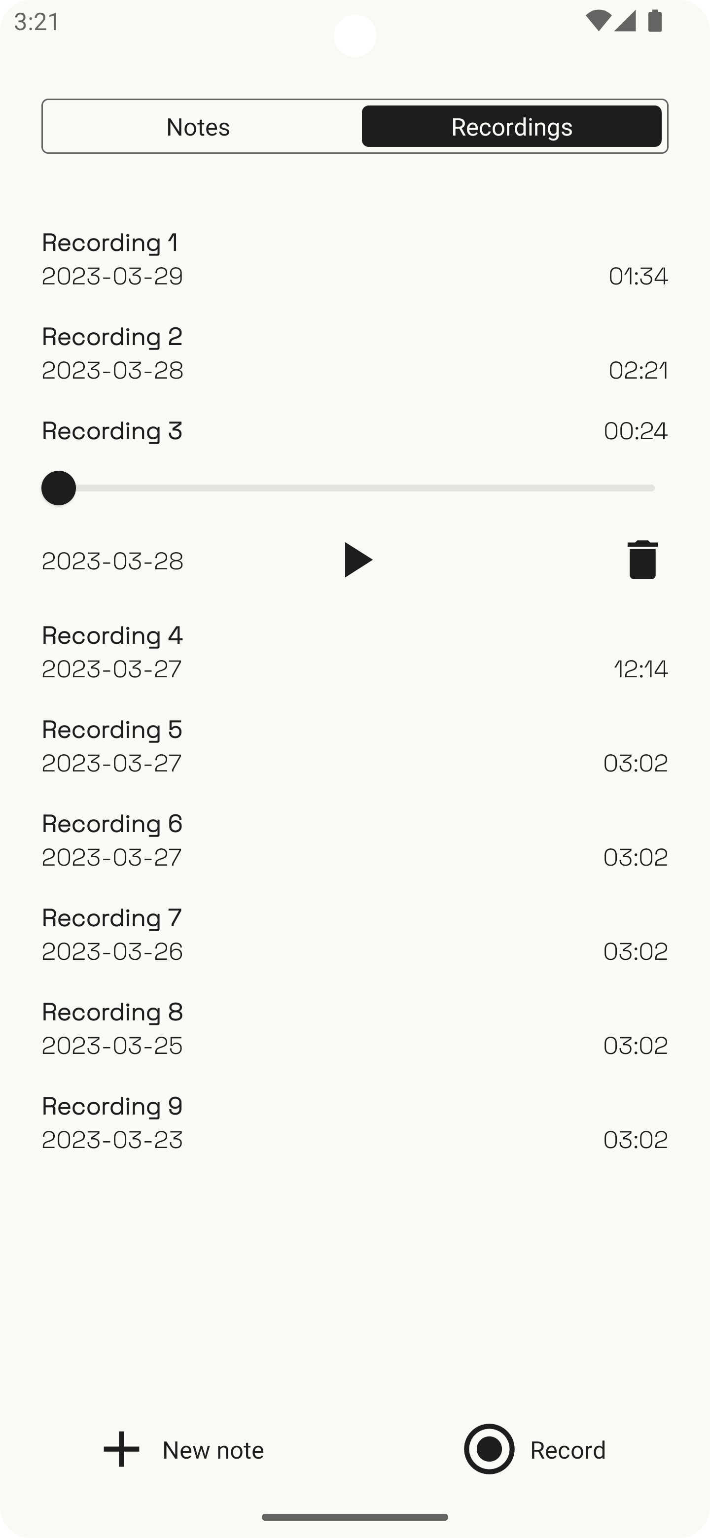 GitHub - oskla/VoiceNote_android: Voice_note_android